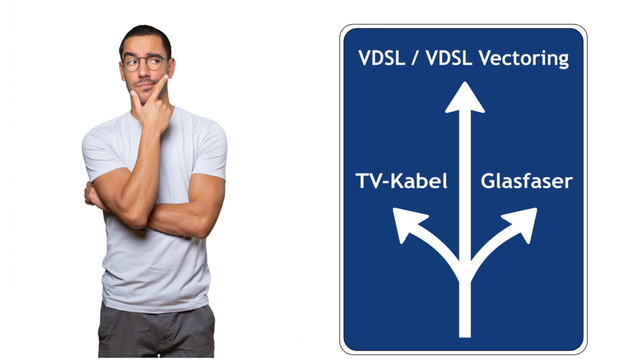 Welchen Unterschied gibt es zwischen Glasfaser,Breitband,SL?